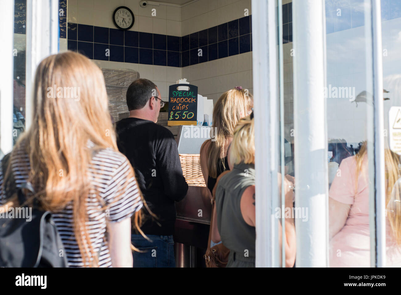 Inside A Fish And Chip Shop High Resolution Stock Photography and ...