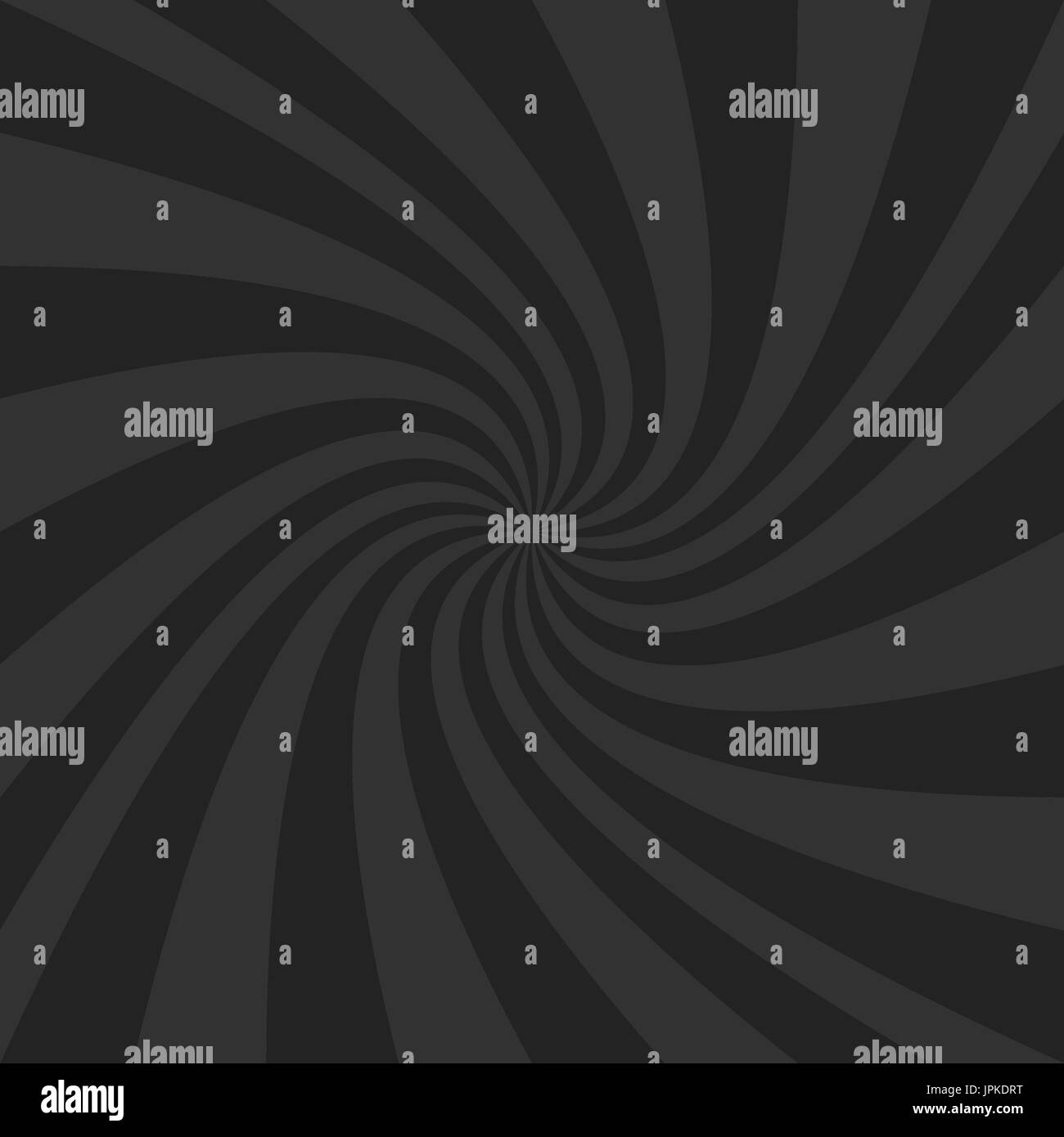 Geometric spiral background - vector illustration from twisted rays ...