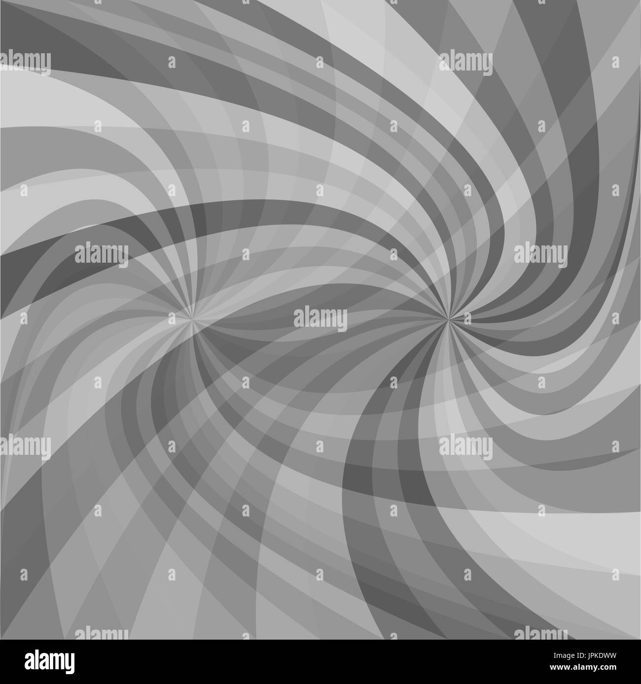 Abstract double spiral background - vector illustration from rays in ...