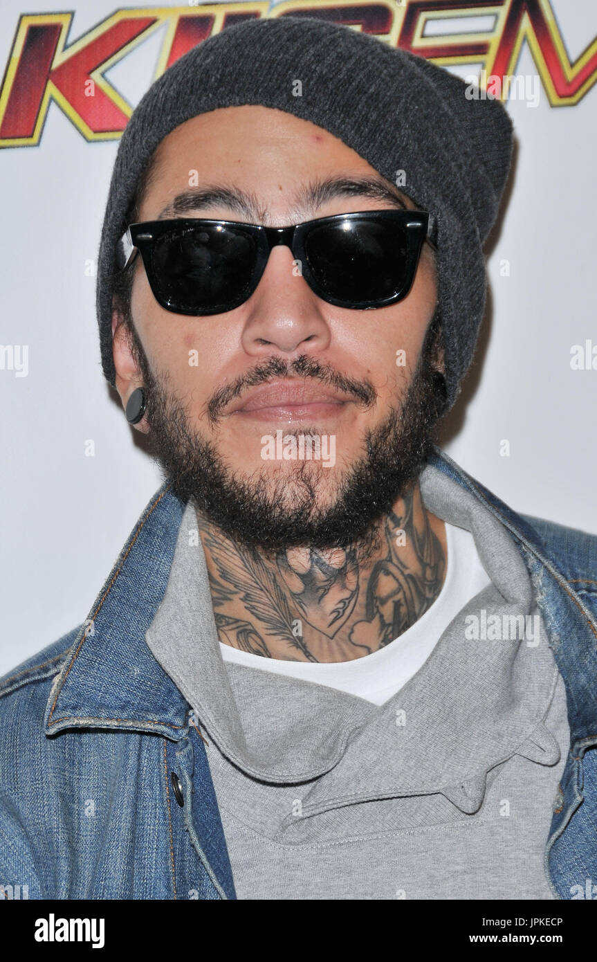 Travie McCoy at 102.7 KIIS FM's Jingle Ball 2010 held at the Nokia ...