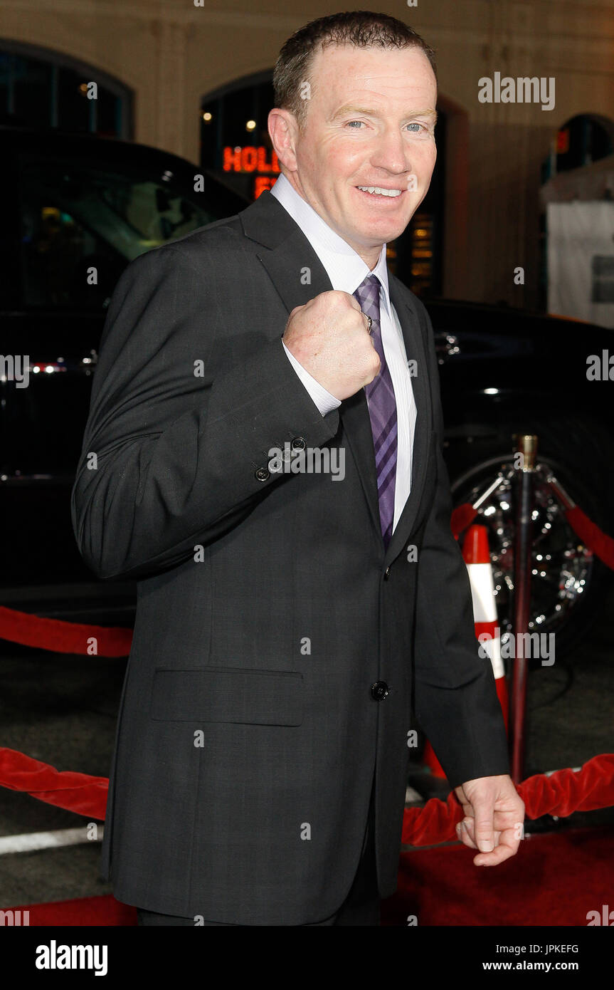 Micky Ward at the Los Angeles Premiere of THE FIGHTER held at the ...