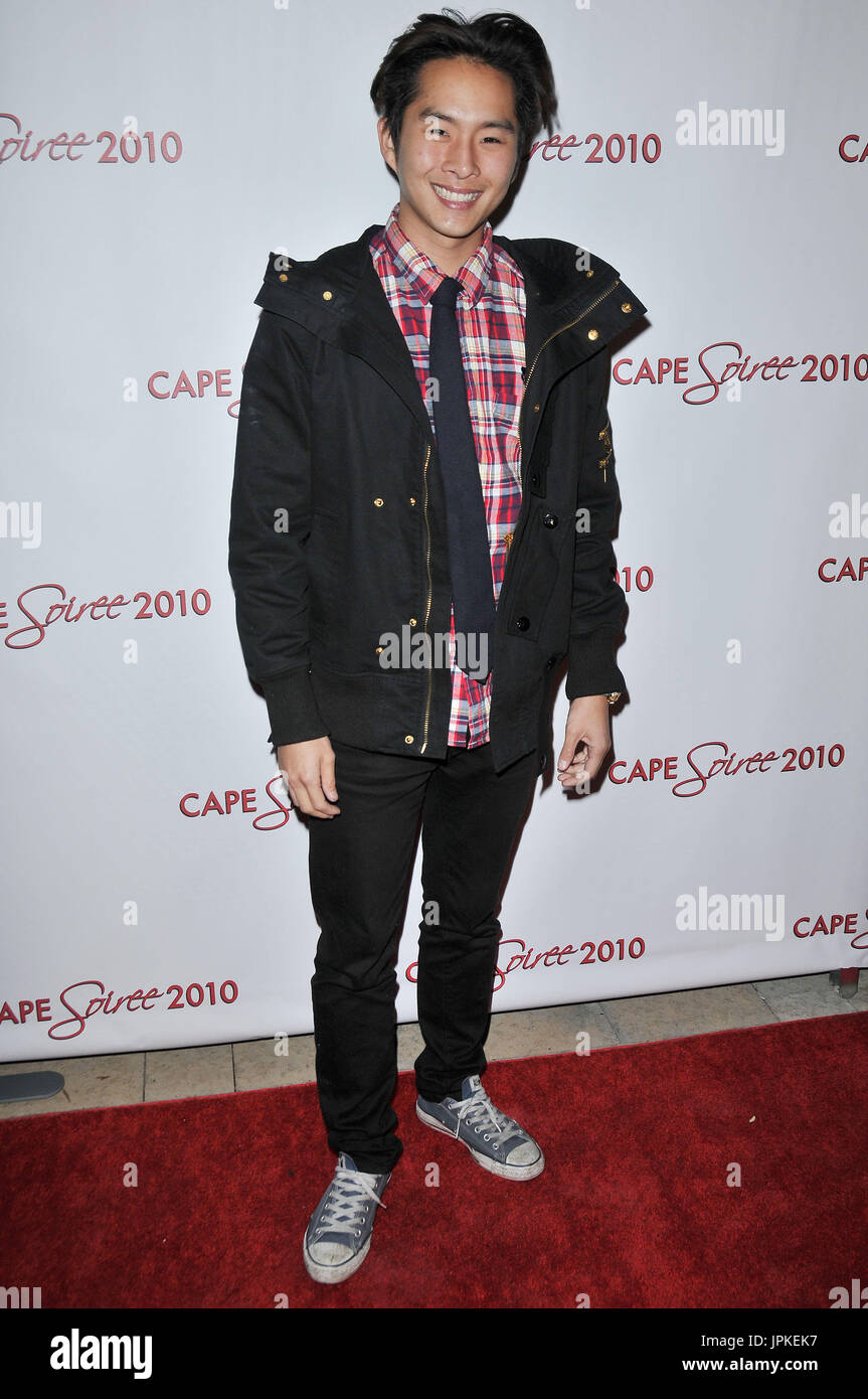 Justin Chon at the CAPE Soiree 2010 held at The Vibiana in Los Angeles ...