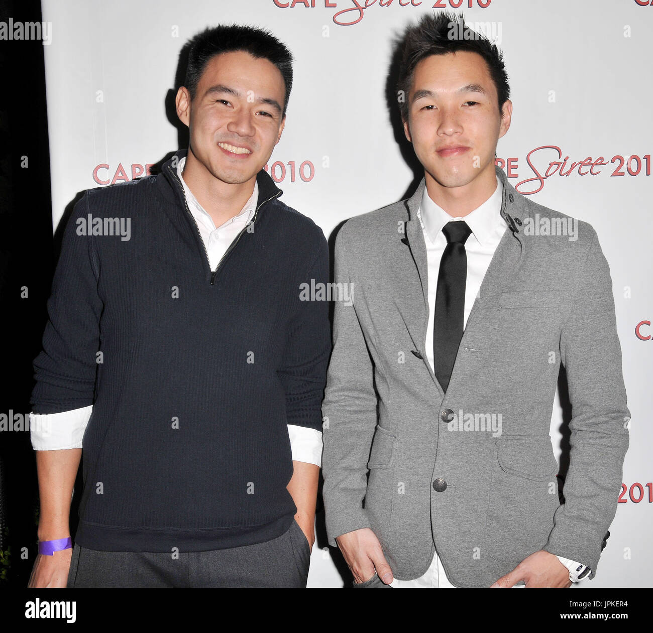 Philip Wang & Wesley Chan of Wong Fu at the CAPE Soiree 2010 held at ...