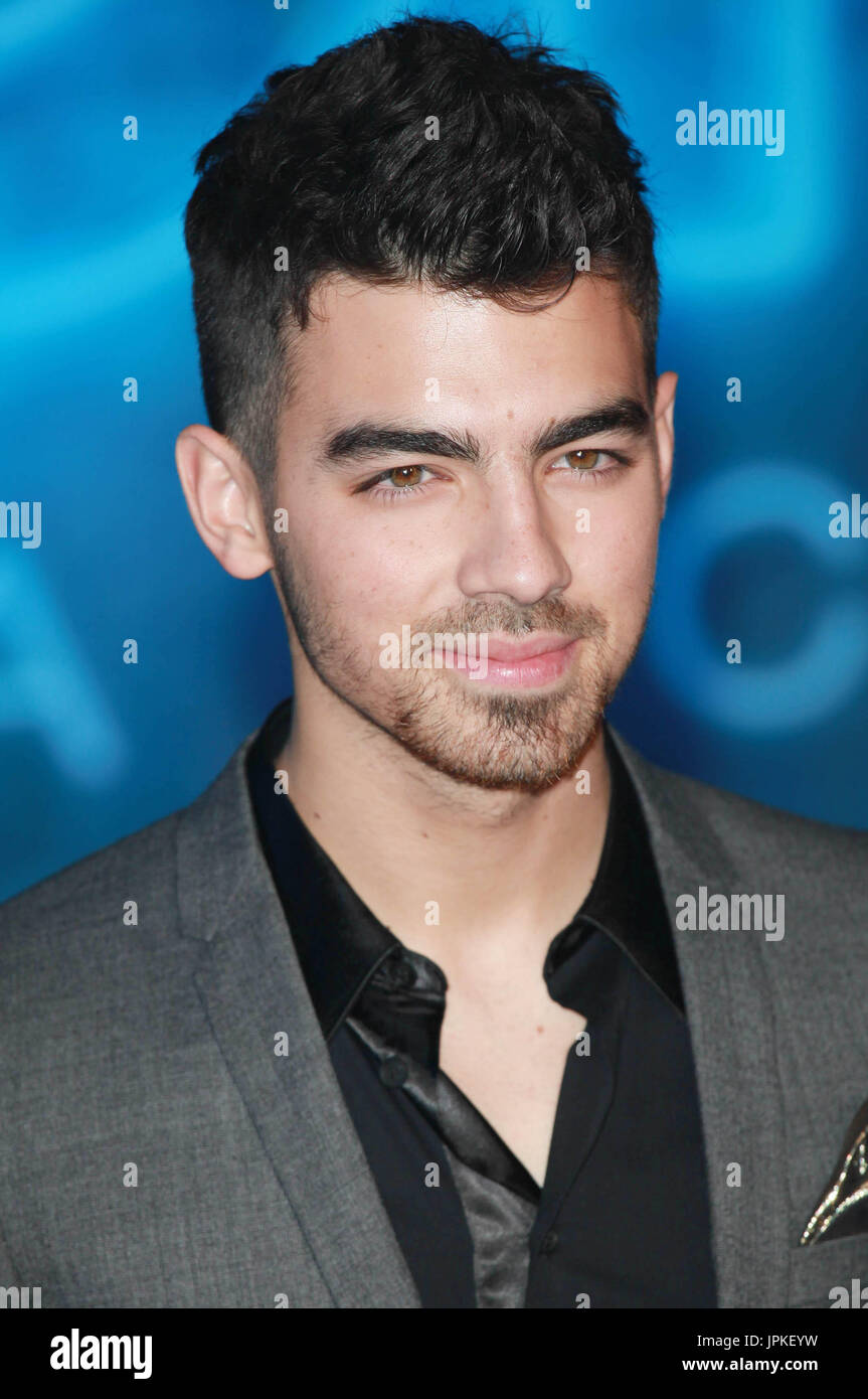 Singer Joe Jonas arrives at the world premiere for Walt Disney's "Tron ...