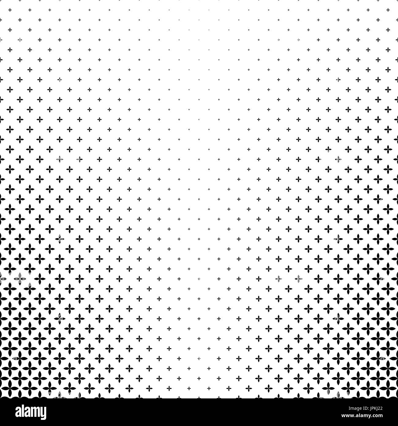 Monochrome pattern - abstract vector background graphic from curved ...