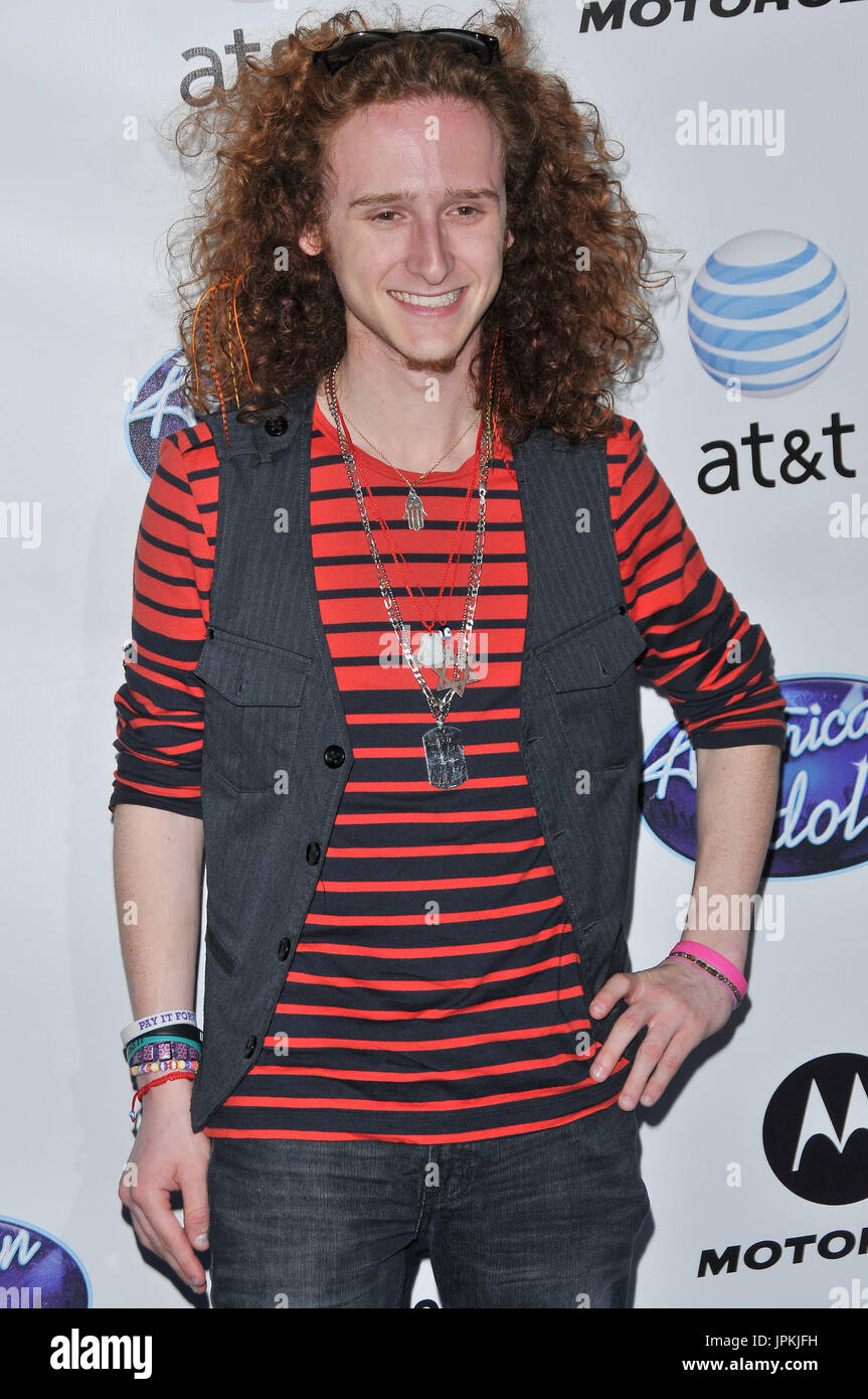 American Idol Season 10 Top 24 Semi-Finalist Brett Loewenstern at the ...