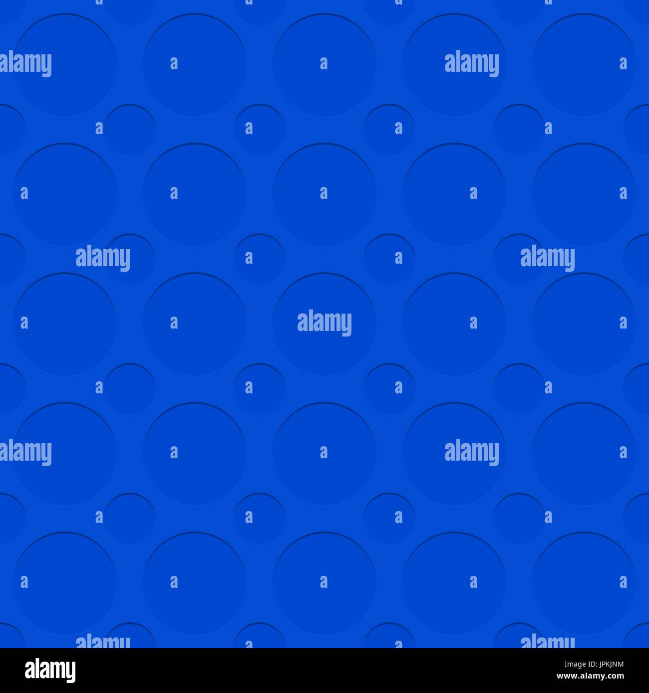 Blue seamless cutout circle pattern texture background - spatial geometrical vector graphic ...