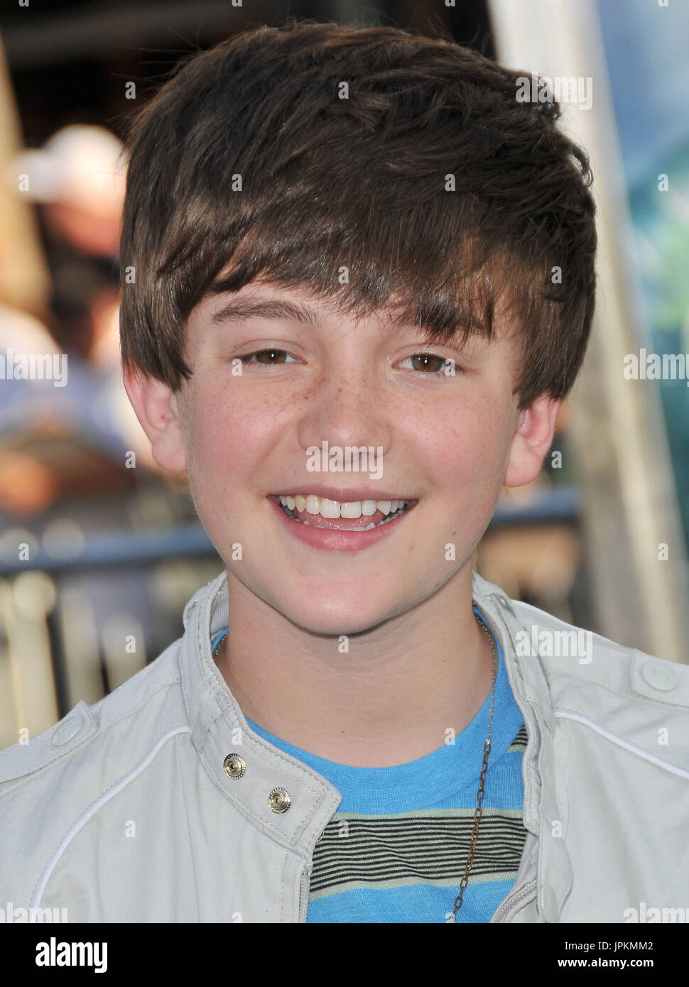 Greyson Chance at the Los Angeles Premiere of "Green Lantern" held at ...