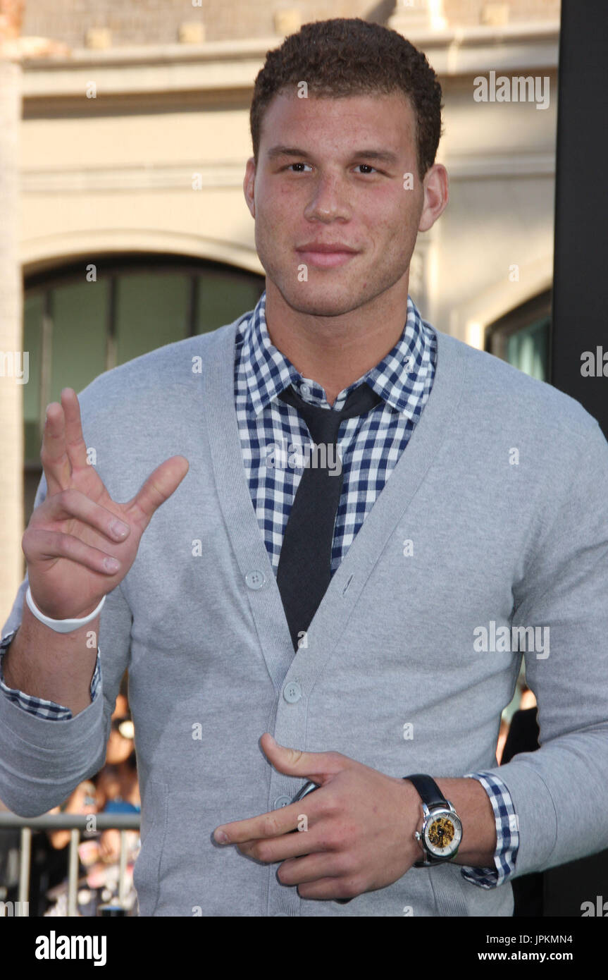 Blake Griffin at the Los Angeles Premiere of THE GREEN LANTERN held at ...