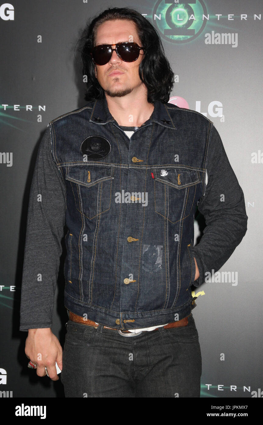 Steve Howey at the Los Angeles Premiere of THE GREEN LANTERN held at ...