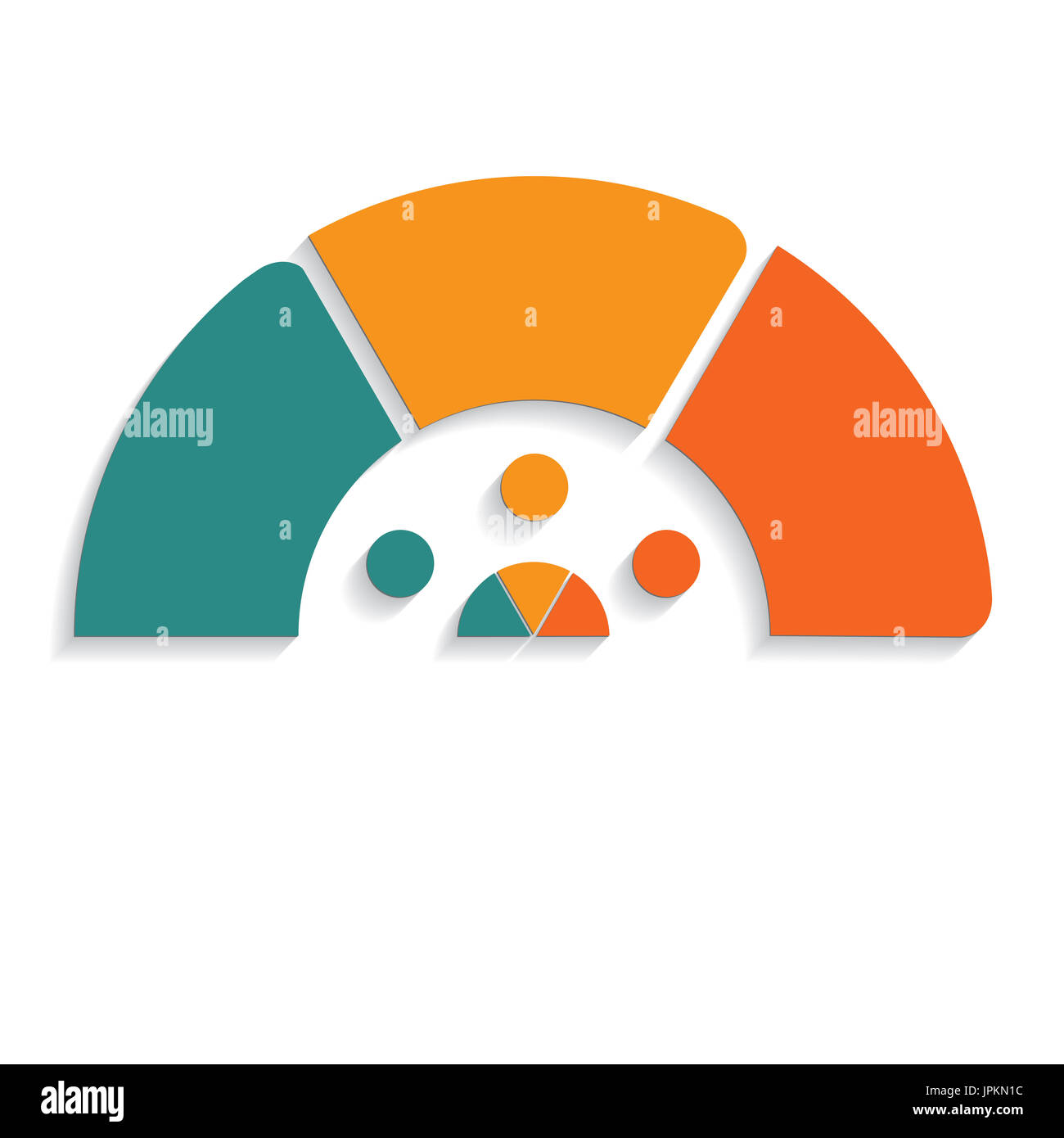 Semicircle layout Cut Out Stock Images & Pictures - Alamy