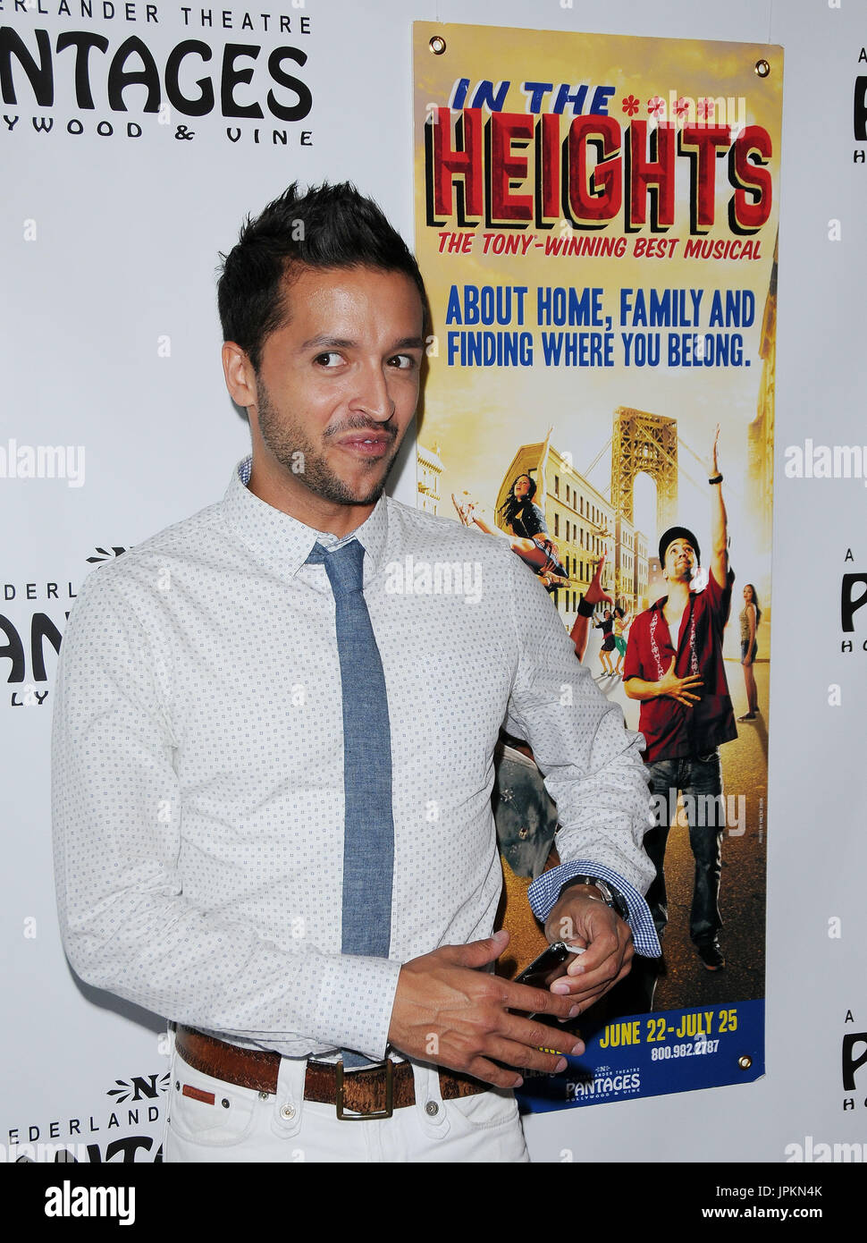 Jai Rodriguez at the Los Angeles Opening of "In The Heights" held at ...