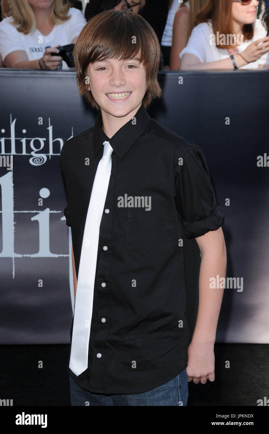 YouTube sensation Greyson Chance at "The Twilight Saga: Eclipse" Los ...