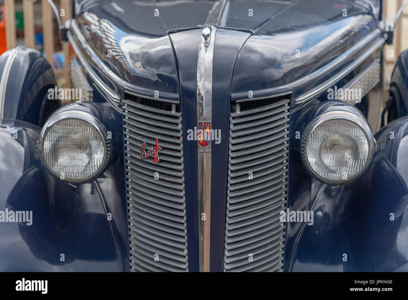 American gangster car hi-res stock photography and images - Alamy