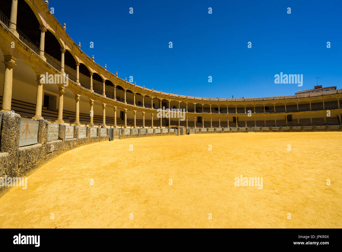 The bullfighting arena, Ronda, Spain Stock Photo - Alamy