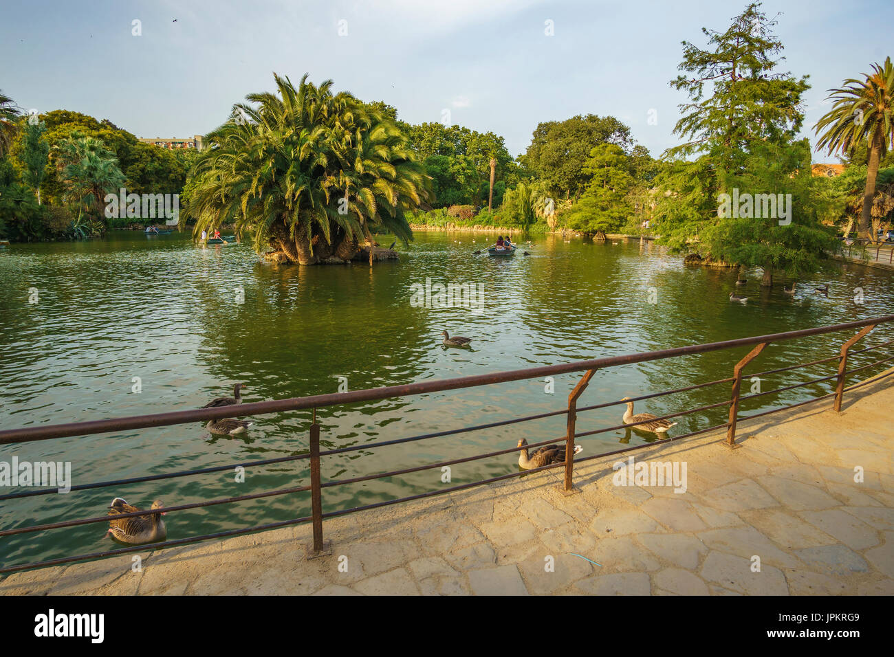 The famous Parc de la Ciutadella or Citadel Park is a park on the ...