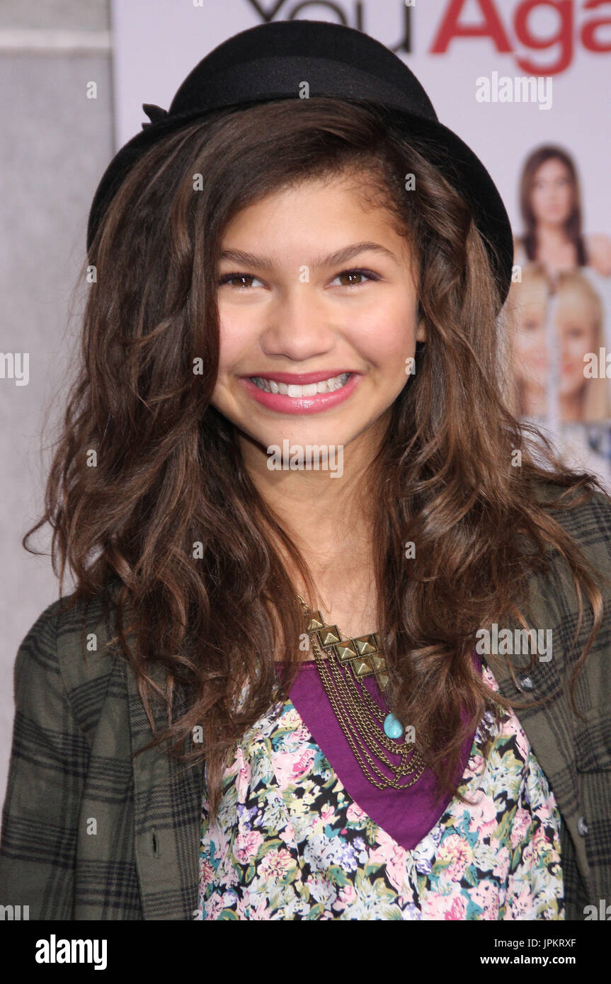 Sendaya Coleman at the World Premiere of YOU AGAIN held at the El ...