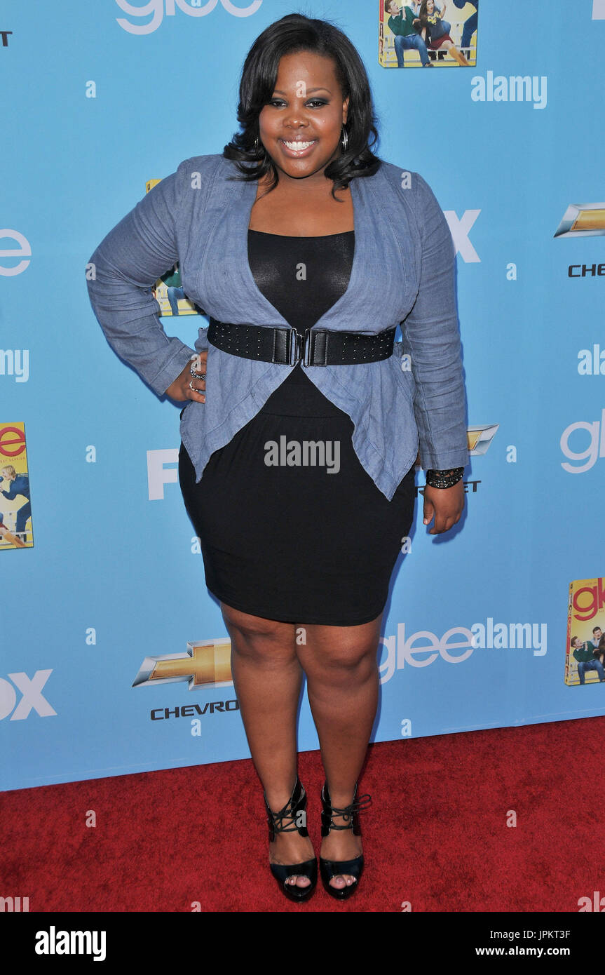 Amber Riley at the GLEE Season 2 Premiere Screening & Party held at The ...