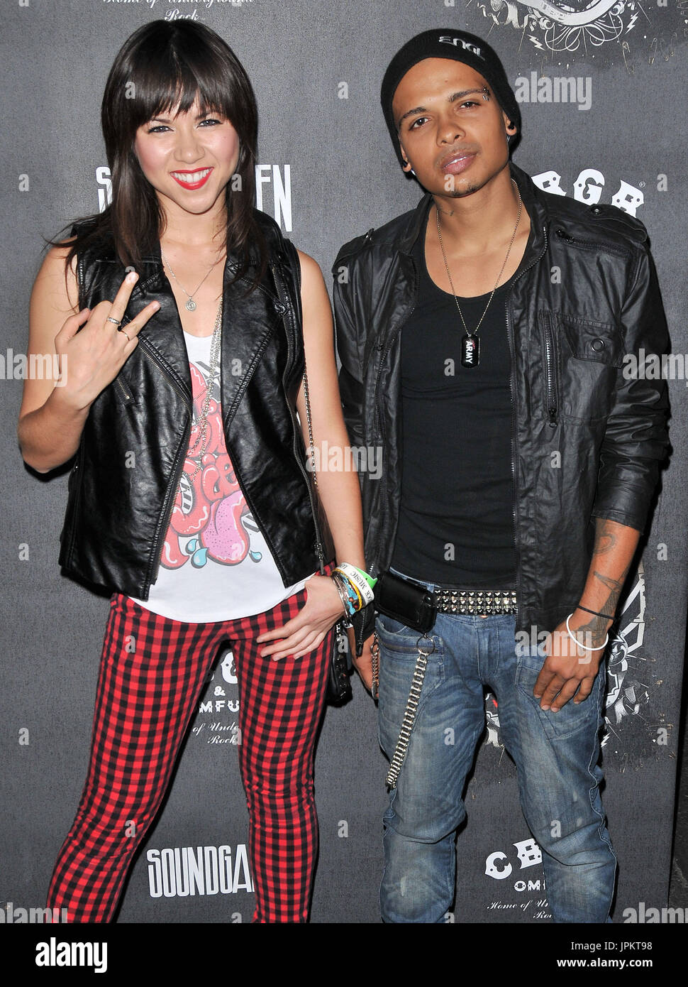 Taeko Carroll & Sir Charles Wiggins at the GUITAR HERO WARRIORS OF ROCK Launch Party held at the ...