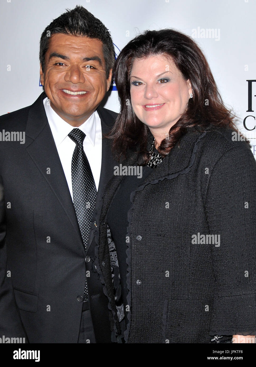 George Lopez & Wife Ann at the Padres El Contra Cancer's 25th ...