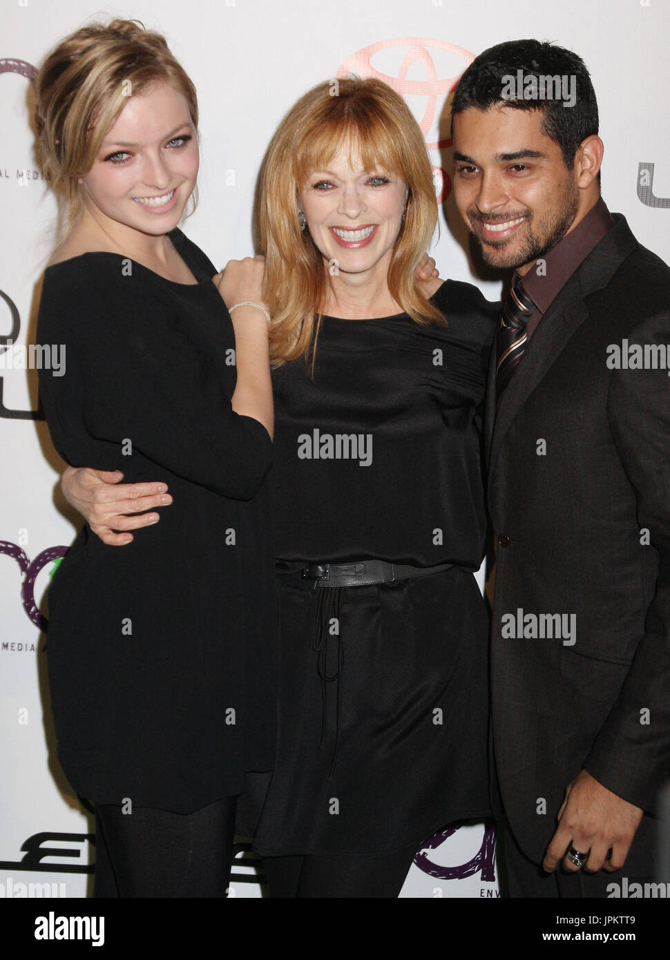 Francesca Fisher-Eastwood, Frances Fisher and Wilmer Valderrama at the ...
