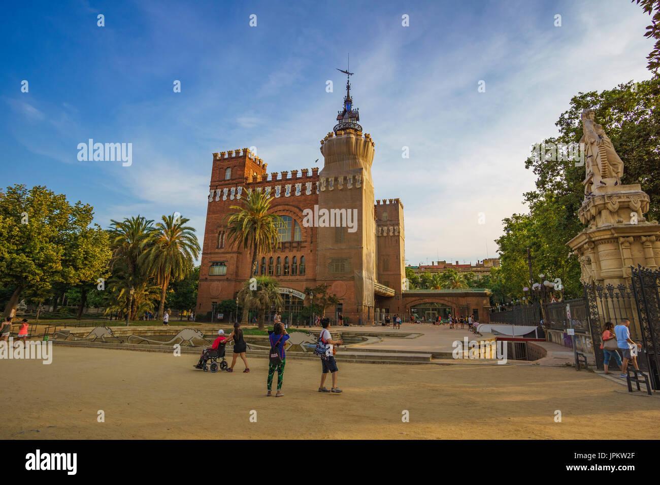 The famous Parc de la Ciutadella or Citadel Park is a park on the ...