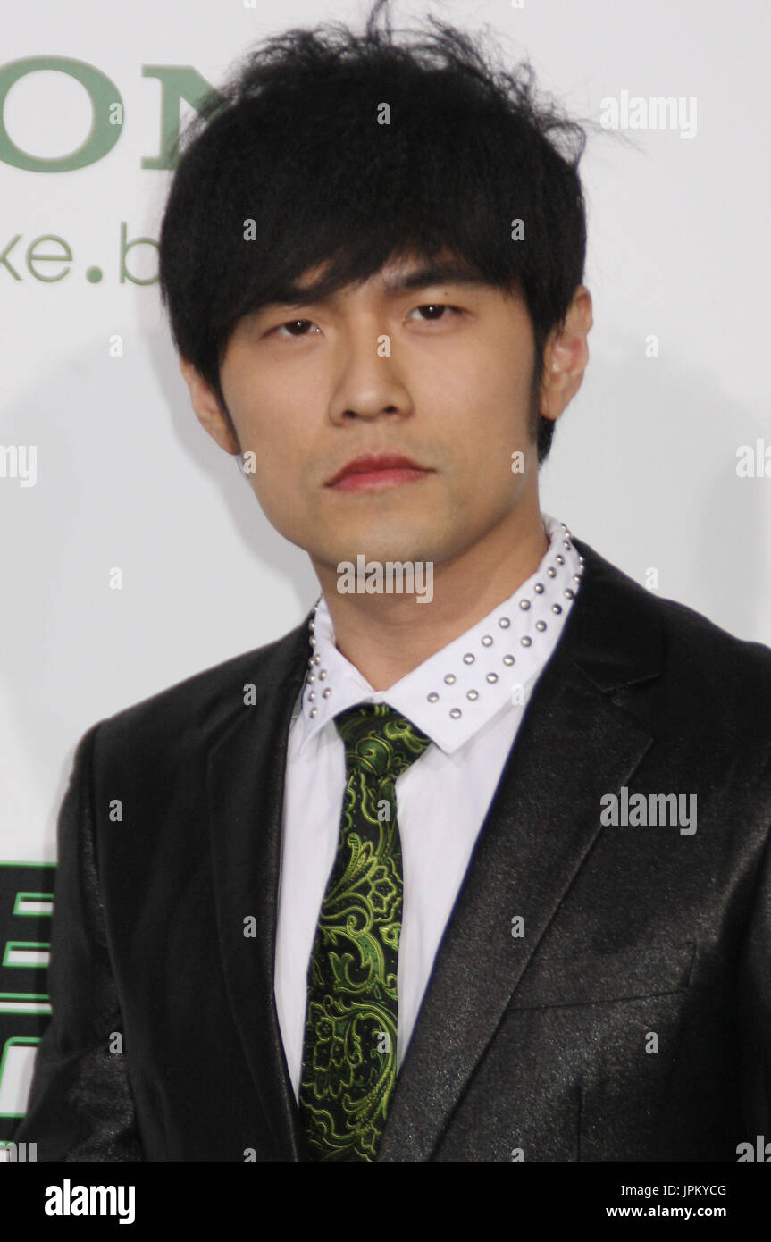 Jay Chou at the Los Angeles Premiere of THE GREEN HORNET held at the ...
