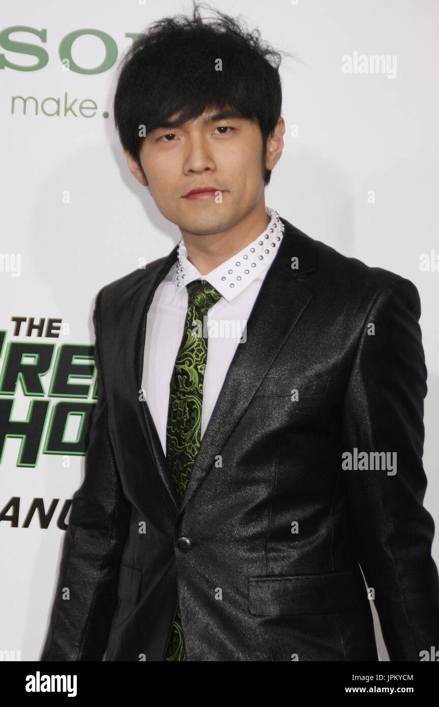 Jay Chou at the Los Angeles Premiere of THE GREEN HORNET held at the ...