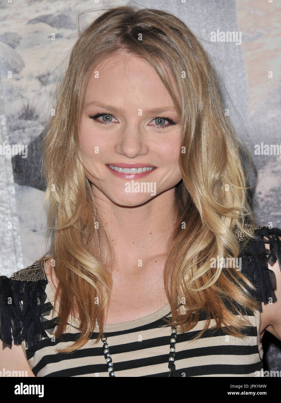Lindsay Pulsipher at HBO's "Big Love" Season 5 Premiere held at the ...