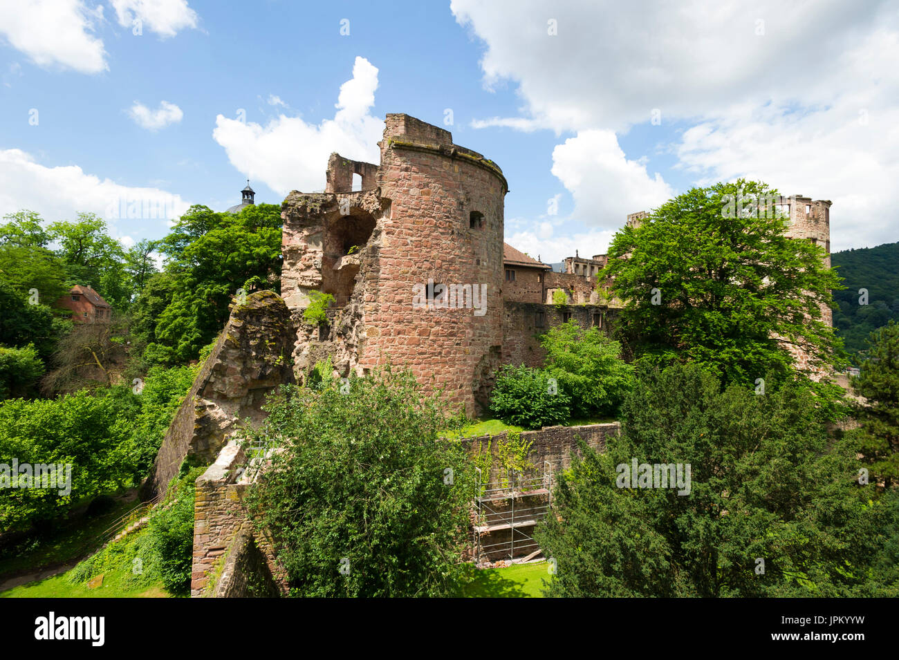 Heidelberg Castle also known as Schloss Heidelberg is a ruin romantic ...