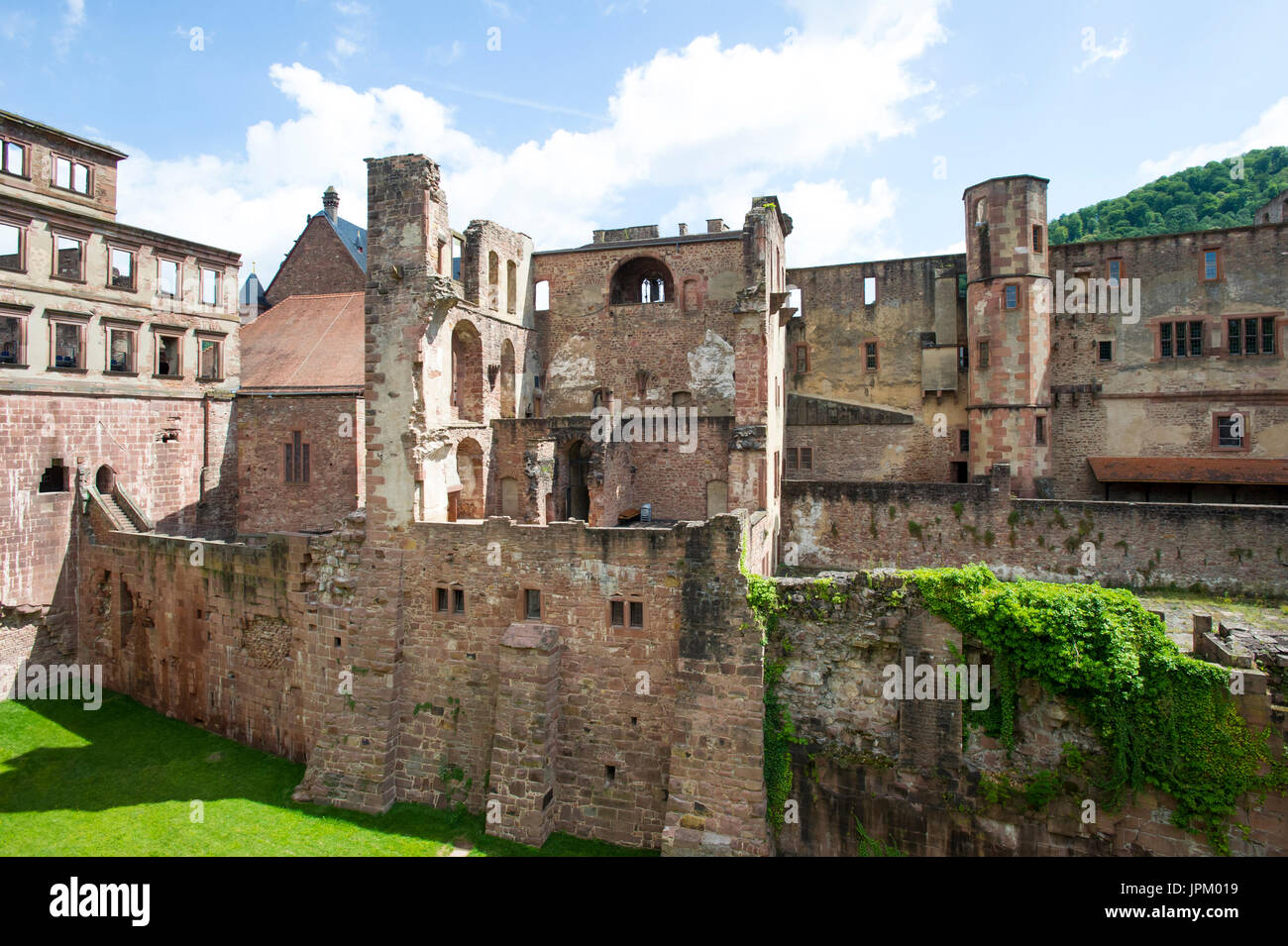 Heidelberg Castle also known as Schloss Heidelberg is a ruin romantic ...