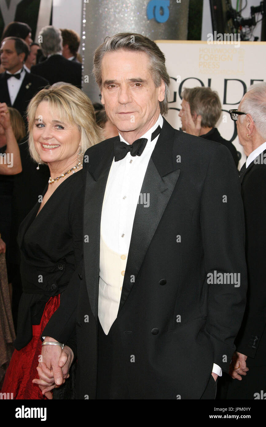 Jeremy Irons at THE 68TH GOLDEN GLOBES AWARDS - Red carpet arrivals ...