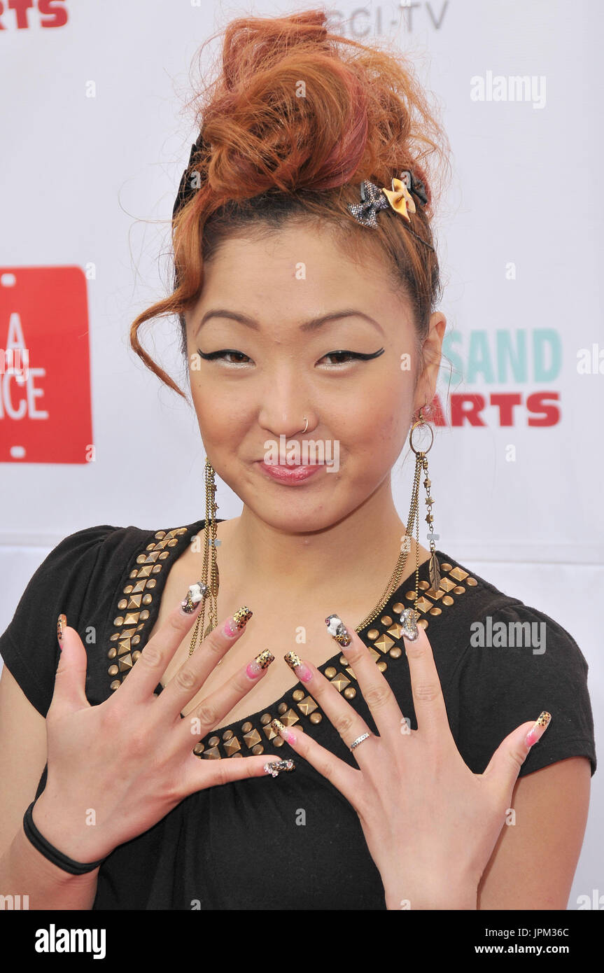 Lydia Paek of Quest Crew at the Thousand Hearts Japan Relief Benefit ...