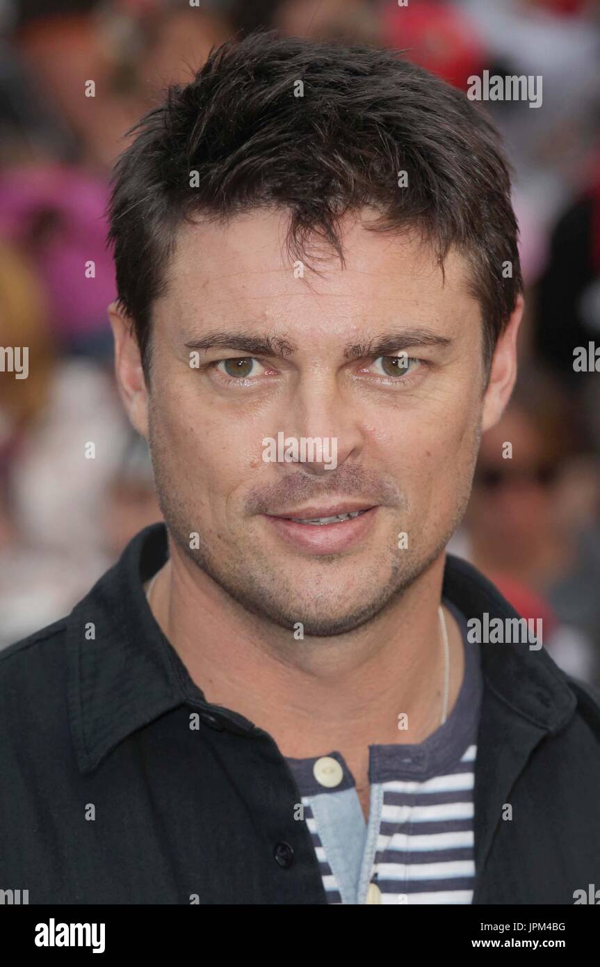 Actor Karl Urban arrives at the world premiere for Walt Disney's ...