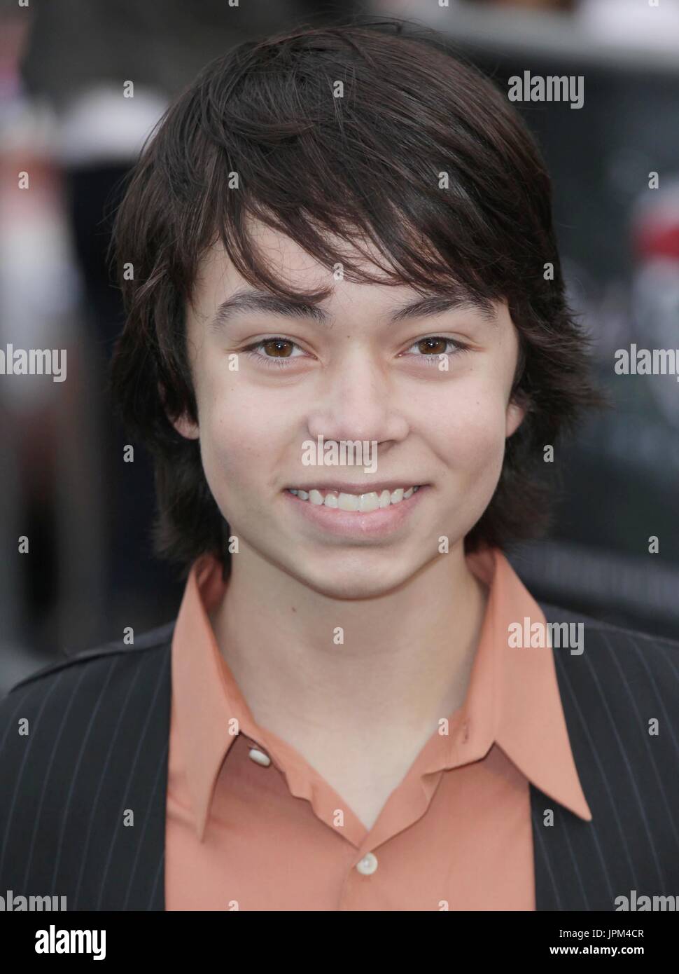 Actor Noah Ringer arrives at the world premiere for Walt Disney's ...
