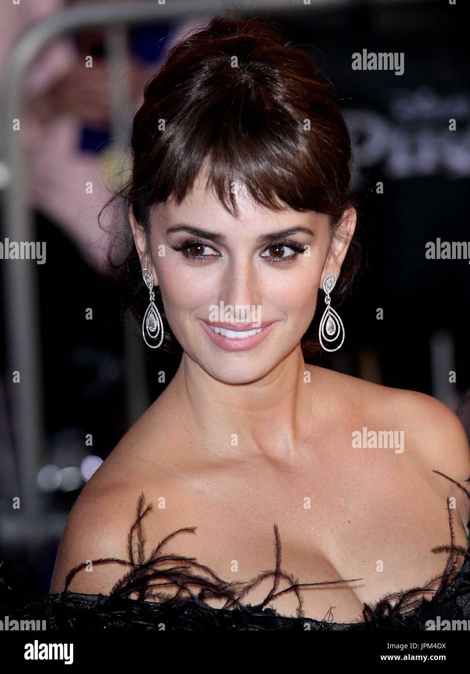 Actress Penélope Cruz arrives at the world premiere for Walt Disney's ...