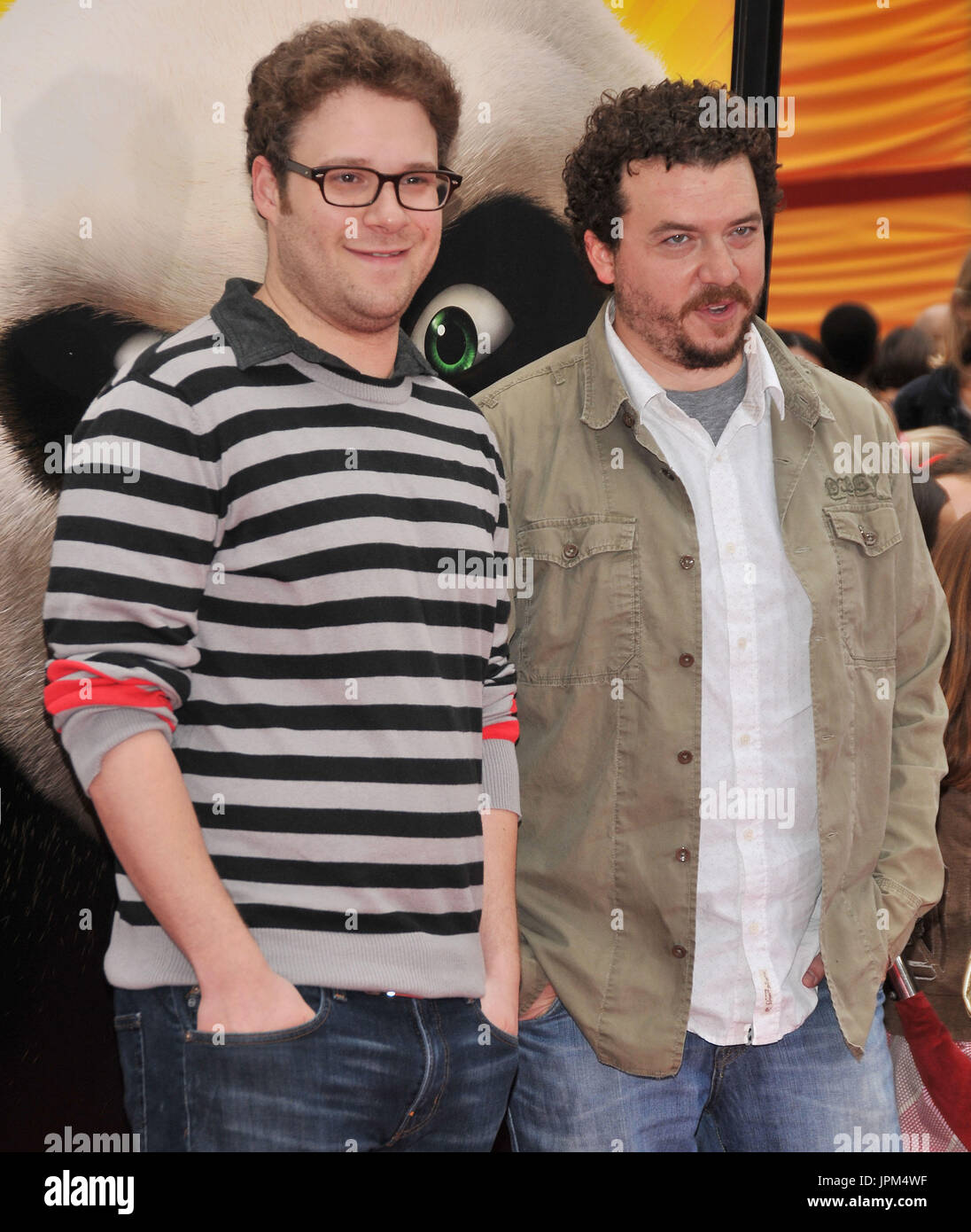 Seth Rogan & Danny McBride at the Los Angeles Premiere of "Kung Fu ...