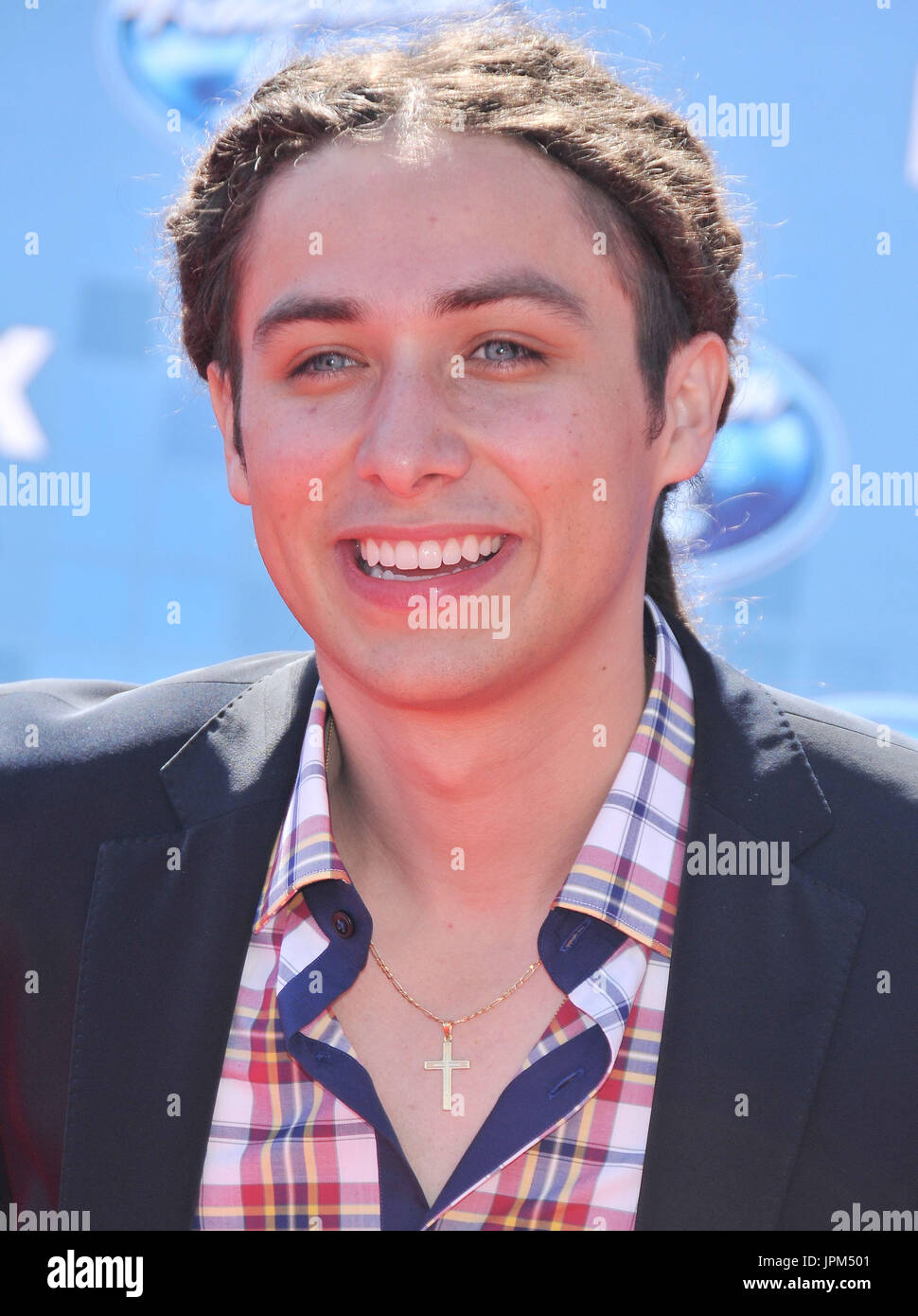Jason Castro at the American Idol Season 10 Finale held at the Nokia ...
