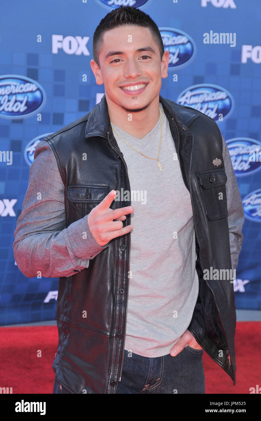 Stefano Langone at the American Idol Season 10 Finale held at the Nokia ...