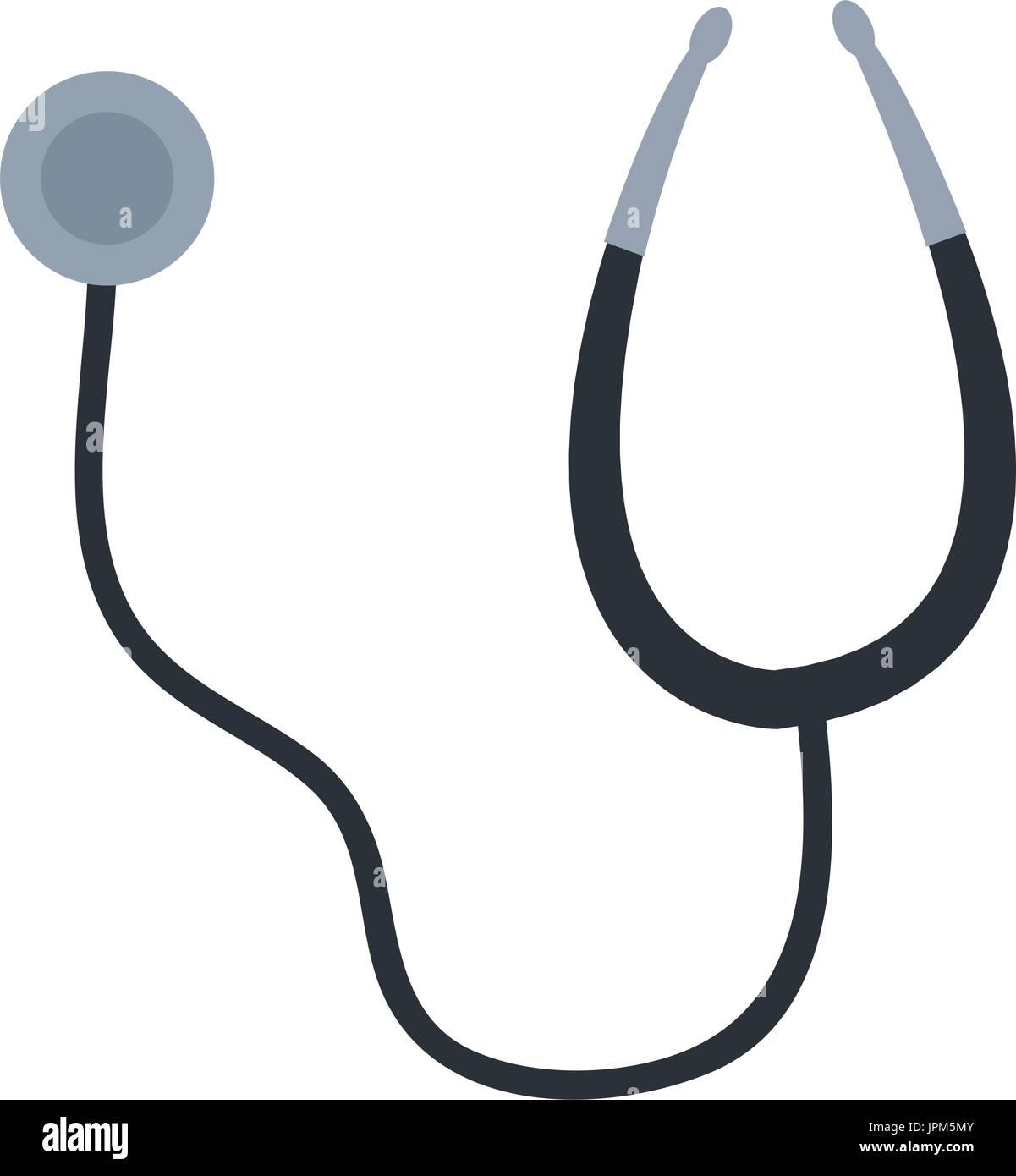 stethoscope medical instrument diagnosis health Stock Vector Image ...