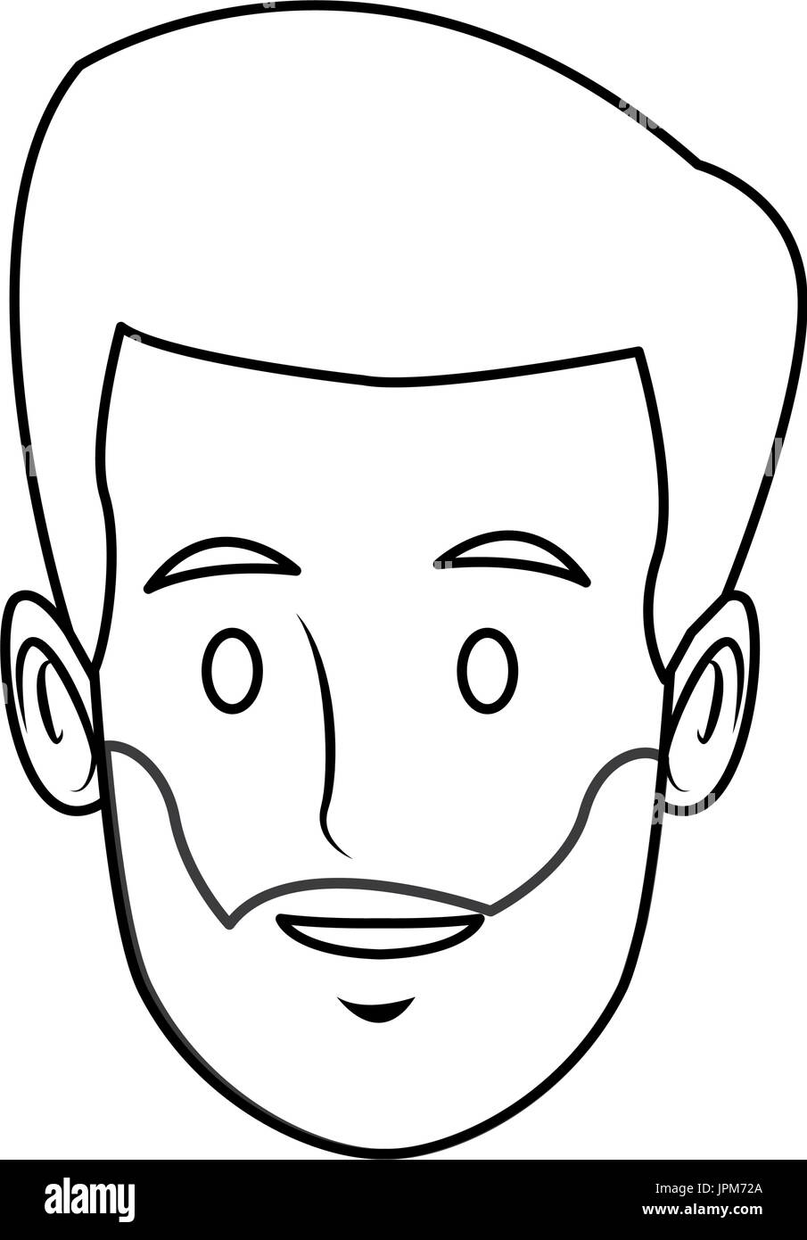 man employee face person character work Stock Vector Image & Art - Alamy