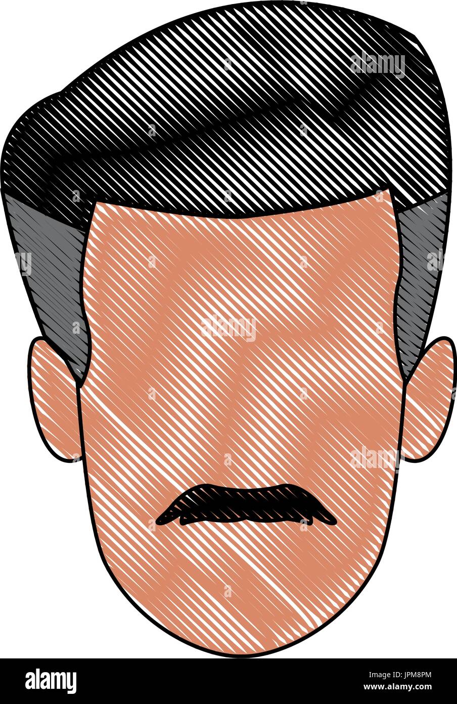 man employee face person character work Stock Vector Image & Art - Alamy