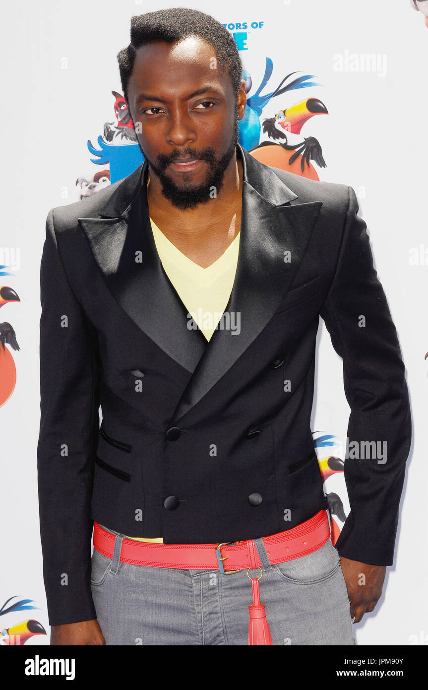 Will.I.Am of the Black Eyed Peas at the "Rio" Los Angeles Premiere held ...