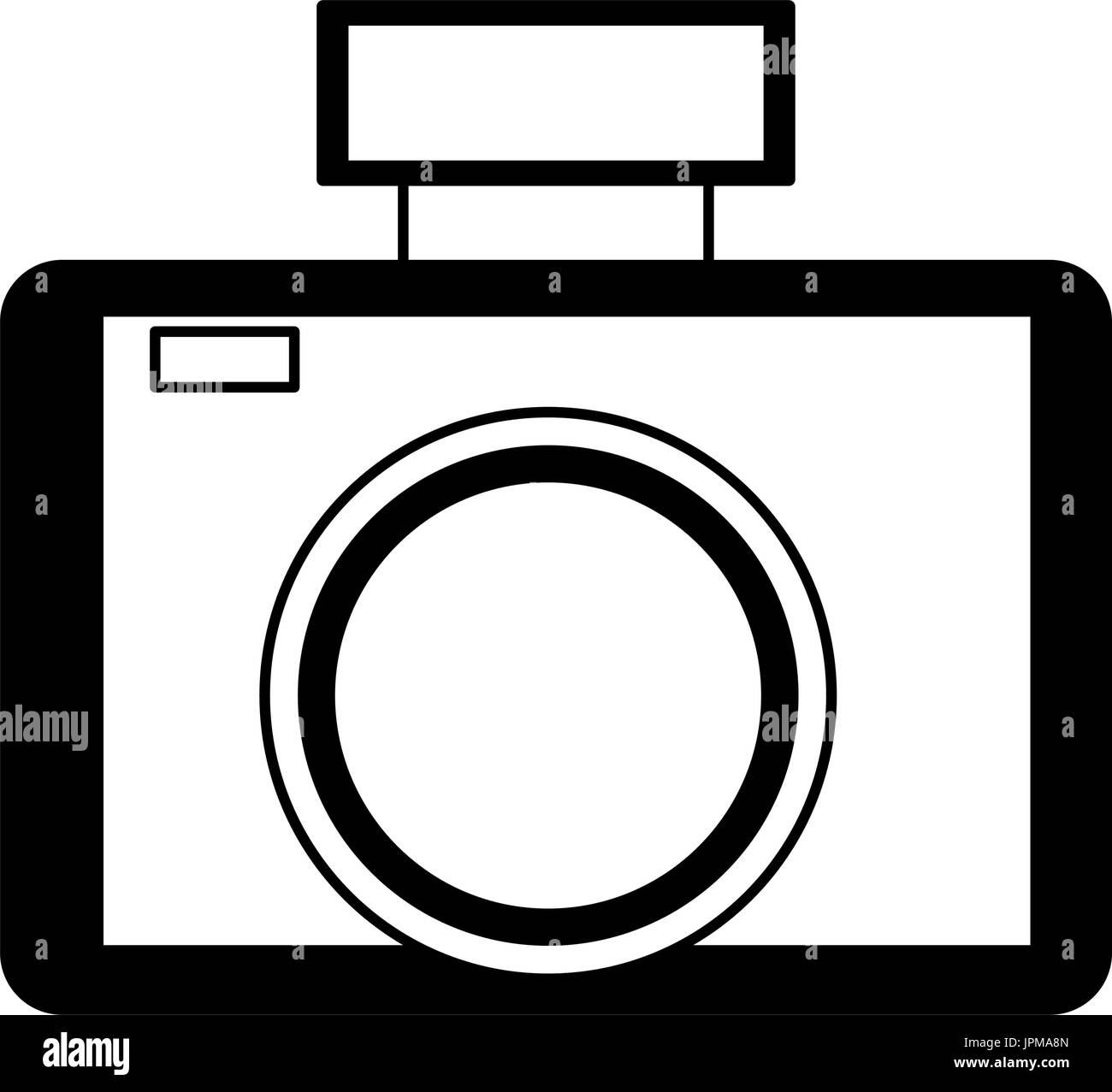 camera photo equipment flash lens icon Stock Vector Image & Art - Alamy