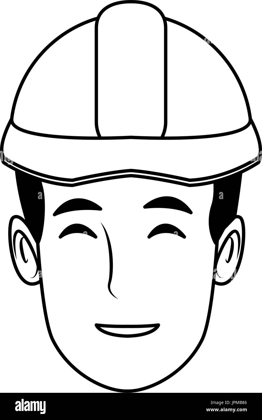 man employee face person character work Stock Vector Image & Art - Alamy