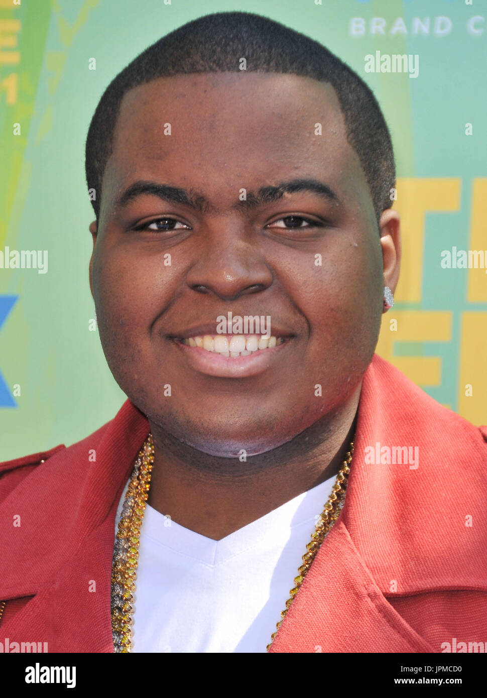 Sean Kingston at the 2011 Teen Choice Awards - Arrivals held at the ...