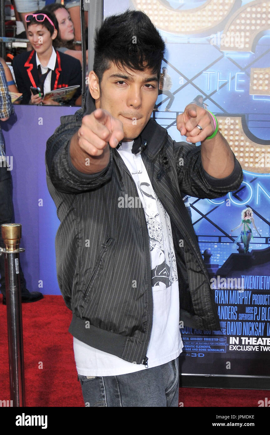 Tadd Gadduang of SYTYCD Season 8 at the Los Angeles Premiere of "Glee ...