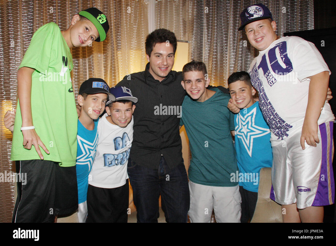 Iconic Boyz with Chris Trondsen (center) at the Iconic Boyz special ...