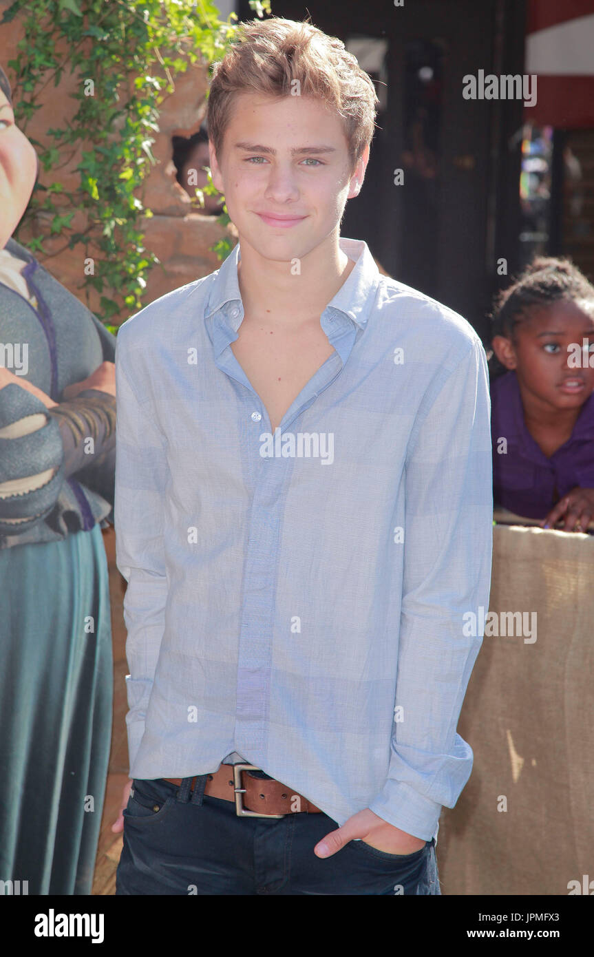 Garrett Backstrom at the Los Angeles Premiere of "Puss In Boots" held ...