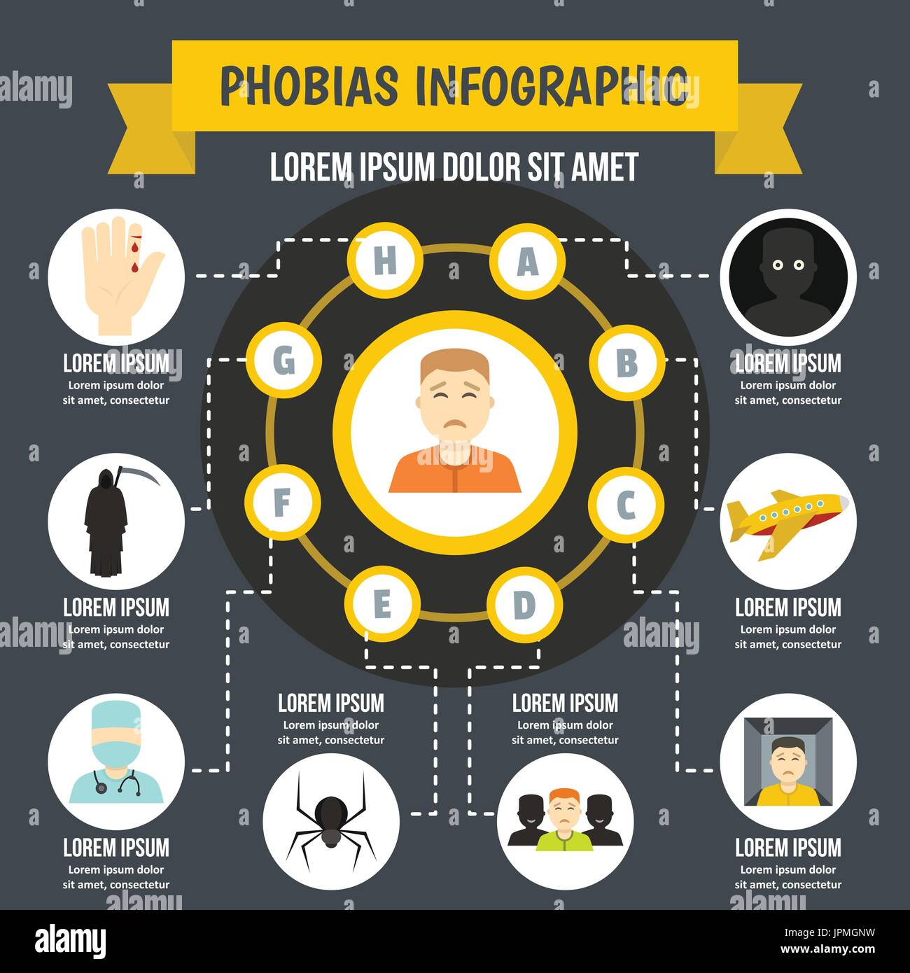 Brain storm diagram Stock Vector Images - Alamy